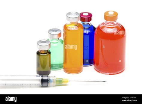 Empty Vials Syringes Cut Out Stock Images And Pictures Alamy