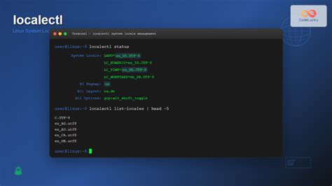 Locale Command Linux Complete Guide To Display System Locale Information Codelucky