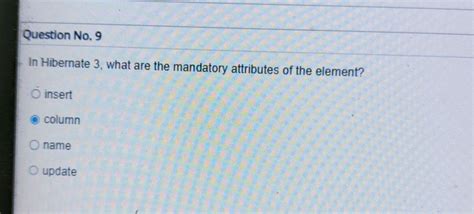 Question No In Hibernate What Are The Studyx