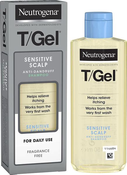 Neutrogena T/Gel Шампунь против перхоти для чувствительной кожи головы ...