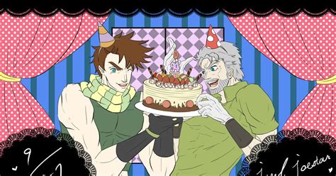 ジョジョ ジョセフ★お誕生日おめでとう 丰丰丰のイラスト Pixiv