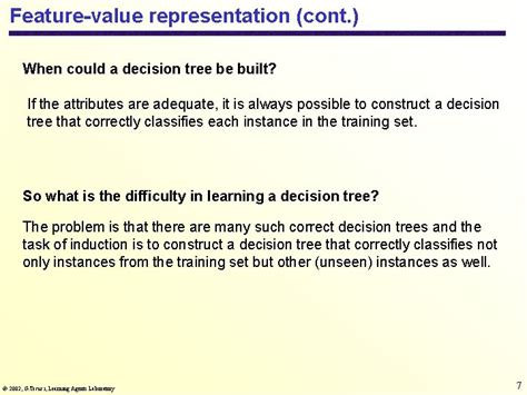 Inductive Learning From Examples Decision Tree Learning Prof