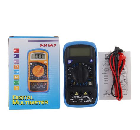 Large Screen Dt830l Digital Multimeters Ac Dc Measure Current Voltage