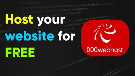 Free Web Hosting Tutorial Youtube