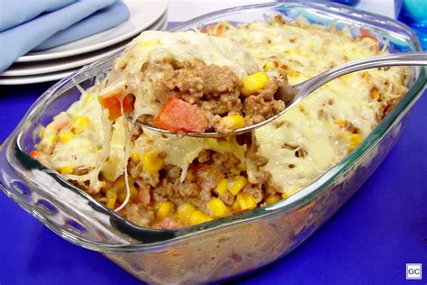 A Carne Moída Pode Render Deliciosas Receitas Quando é Feita No Forno