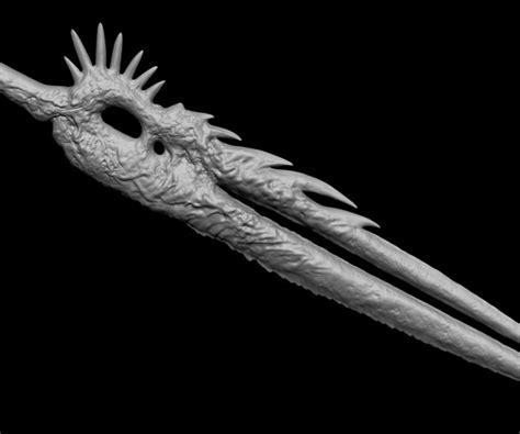 Artstation 3d Printable Sub Zero Ice Sword Mortal Kombat Movie 2021