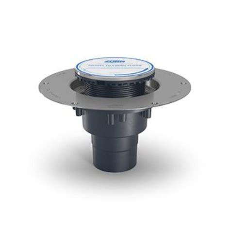Zurn 2 In Round Finished Area Deck Plate Floor Cleanout Co2 Pv2 The