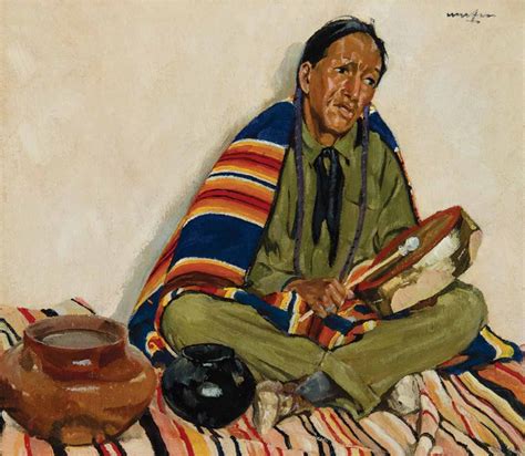 Walter Ufer A Singer