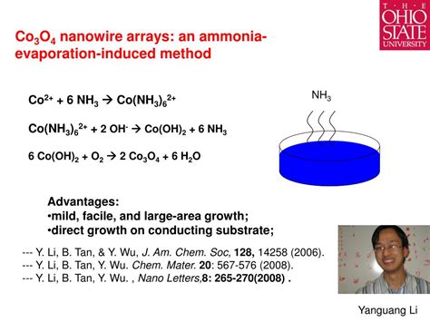 Ppt Exploring Nanowire Arrays And Graphene Hybrid Materials For Lithium Ion Battery Powerpoint