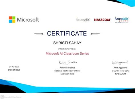 Shristi Sahay On Linkedin Microsoftaiclassroomseries Microsoft
