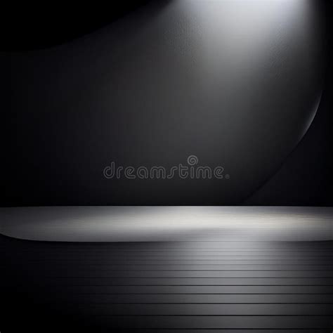 Subtle Diffused Lighting Across A Black Backdrop Soft Gradients