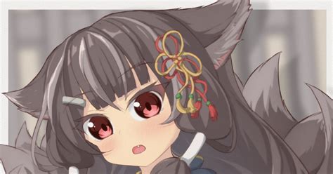 オリキャラ オリキャラ：狐娘 ニカオンのイラスト Pixiv