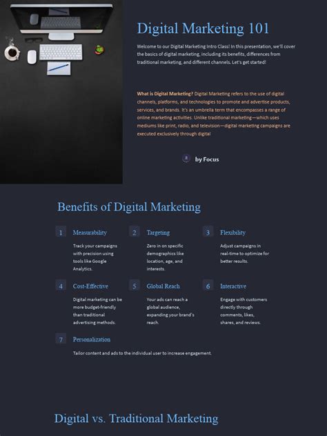 Digital Marketing Intro Class Lesson 1 Pdf Digital Marketing
