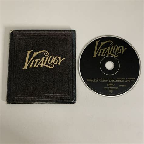 Pearl Jam Vitalogy Cd 1994 Album Digibook Epic Records Retro Unit