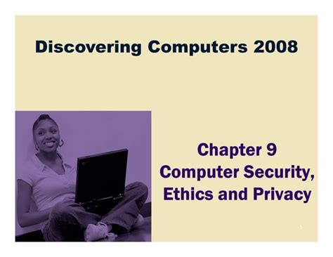 Csc1100 Chapter09 Computer Security Ethics And Privacy Ppt