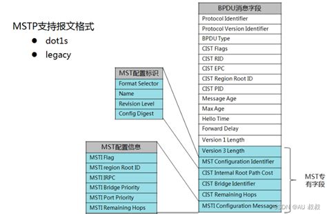 3mstp报文结构mstp协议 Cist Bridge Identi Csdn博客