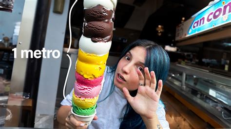I Tried The Longest Ice Cream In The World