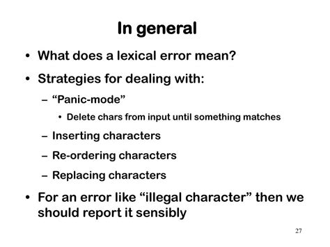 Ppt Lexical Analysis Powerpoint Presentation Free Download Id 261512