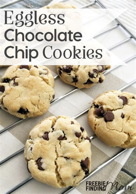 Eggless Cookie Recipe Eggless Chocolate Chip Cookies
