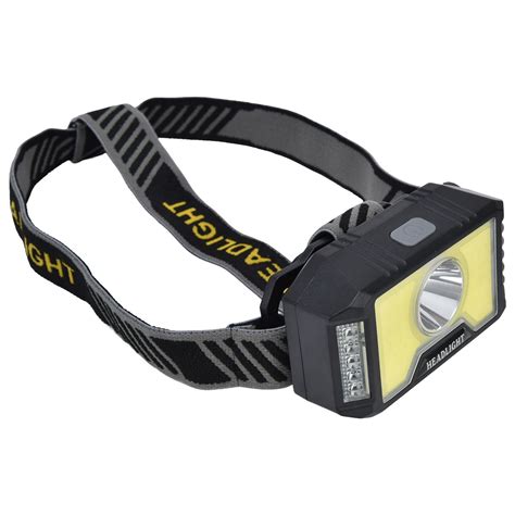 Faro Para Acampar Faro Led Cob Faro Multimodo Linterna Frontal Para