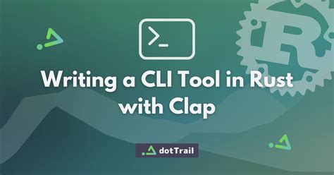 rust clap v3系でcliツールを作成する dottrail
