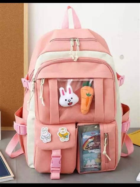 Mochila Coreana Kawai 5 Piezas Djmayoreo Lolapay