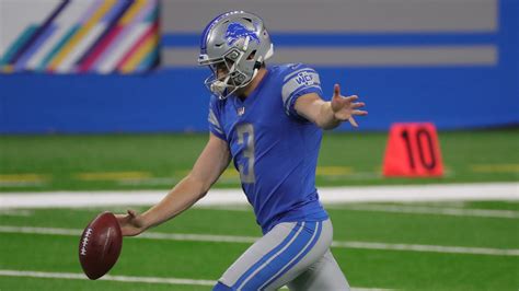 Detroit Lions Tender Contract To Pro Bowl P Jack Fox 2 Others