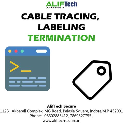 Cat6 Cable Tracing Labeling And Termination Aliftech Secure