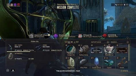 Warframe todos los recursos en Duviri y cómo obtenerlos