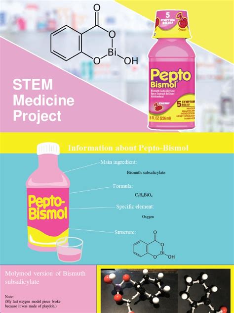 Stem Medicine Project Pepto Bismol Pdf Mole Unit Dose