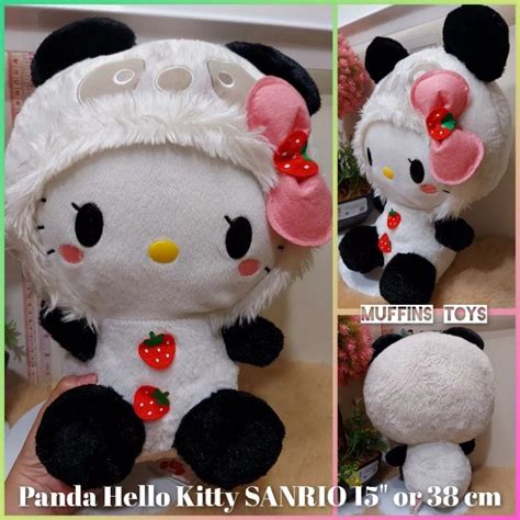 Hello Kitty Sanrio Panda Strawbery Stuff Toy Hobbies And Toys Toys