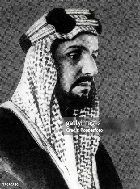 King Ibn Saud Of Suadi Arabia News Photo Getty Images