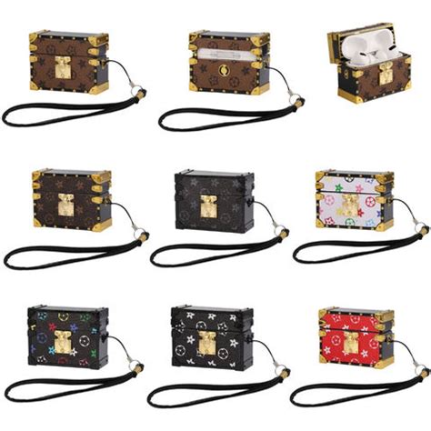 Buy Wholesale China Portable Earbud Case Cover With Keychain Full Protective Leather Earbud