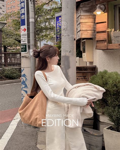 메이빈스 감성 데일리룩 Maybins