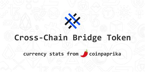 Cross Chain Bridge Token Bridge Цена Живой график Индекс Рыночная