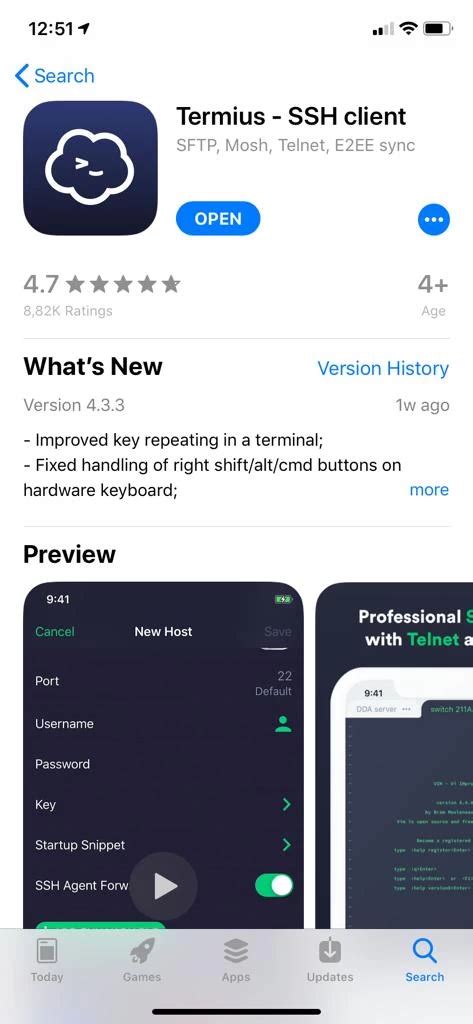 How To Access A Linux Server Using An IOS Device