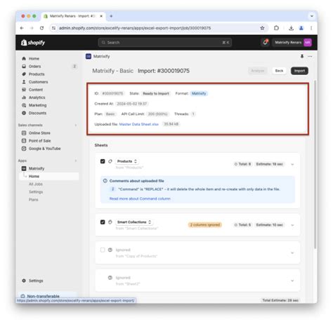 Import Data To Shopify With Matrixify Matrixify App