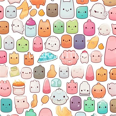 Kawaii Anime Pastel Pattern Leotard Tetracladose Cute Macrocyte Design