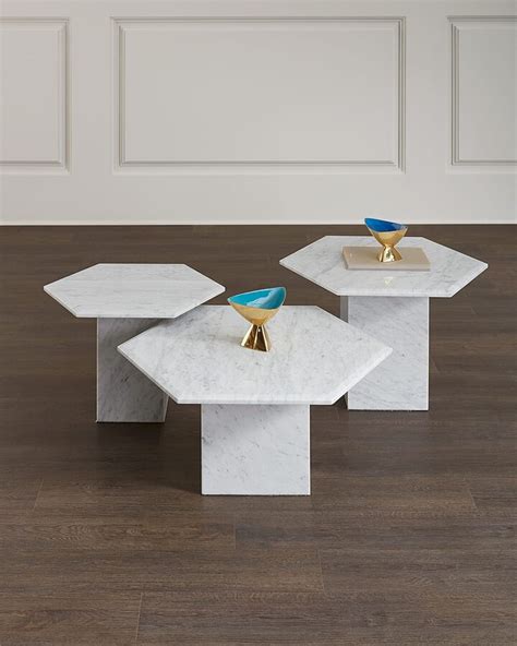 Interlude Home Milou Hexagonal Bunching Tables Shopstyle