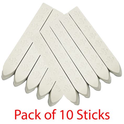 10 X Sticks Of White Wax Seals4you