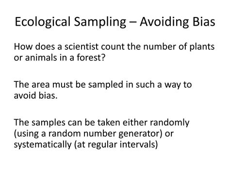 Ppt Ecological Sampling Powerpoint Presentation Free Download Id2163416 Ppt Ecological Sampling Powerpoint Presentation Free Download Id2163416