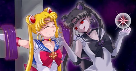 セーラームーン 磔にされるセーラームーンと闇のセーラームーン れみんのイラスト Pixiv