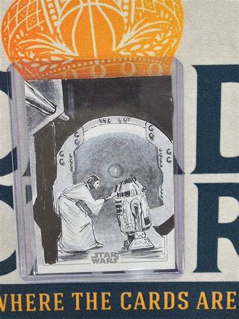 Matthew Skillern 2025 Topps Chrome Star Wars Sketch Card Silver Foil 1 Price Guide Sports