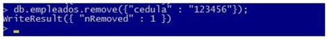 MongoDB Eliminar Documentos Y Colecciones NoSQL