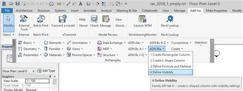 Adn Xtra Labs In Revit 20181