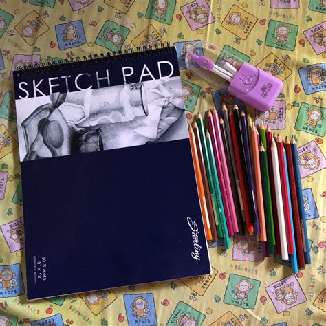 Sterling Sketch Pad Faber Castell Colored Pencils Compass Hobbies