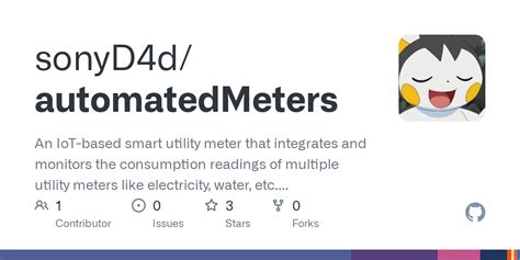 Github Sonyd4dautomatedmeters An Iot Based Smart Utility Meter That Integrates And Monitors