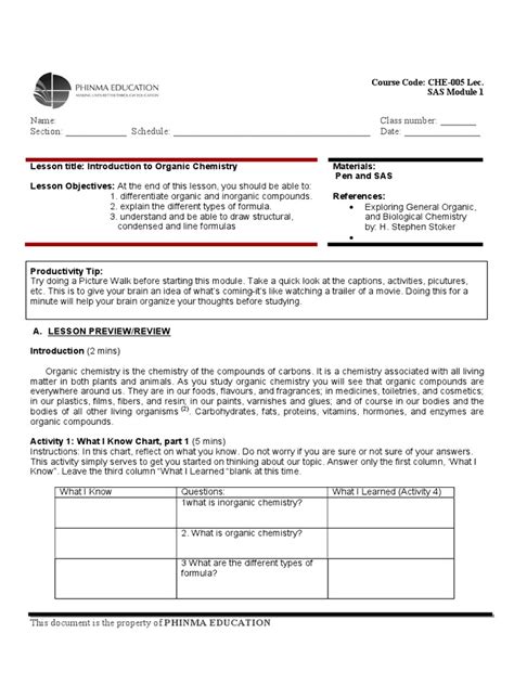Sas Module 1 New Pdf Chemical Bond Covalent Bond