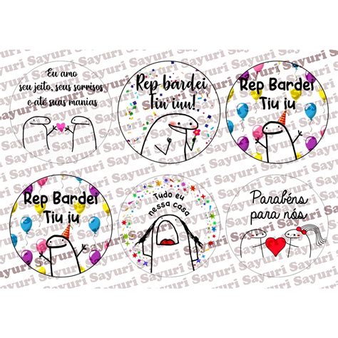 Papel De Arroz Bento Cake Mini Bolo Bolo Marmita Com 6 Unidades De
