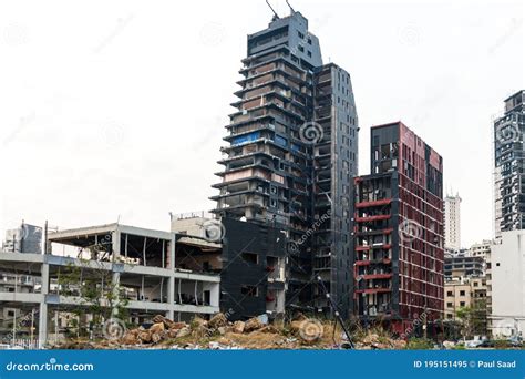 Beirut Port Destroyed After An Explosion Shook Beirut On August 4